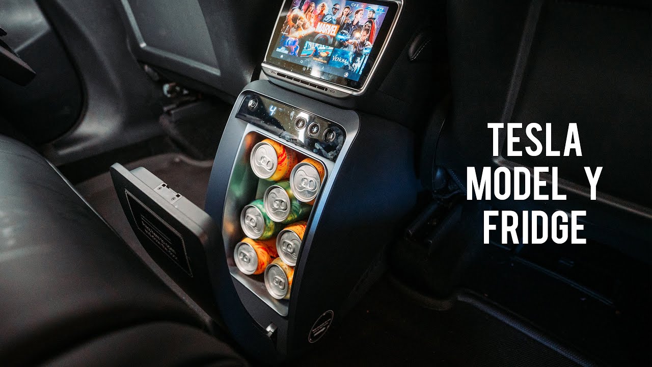 A Fridge for the Tesla Model Y?! | Ultimate Everyday Upgrade from ...