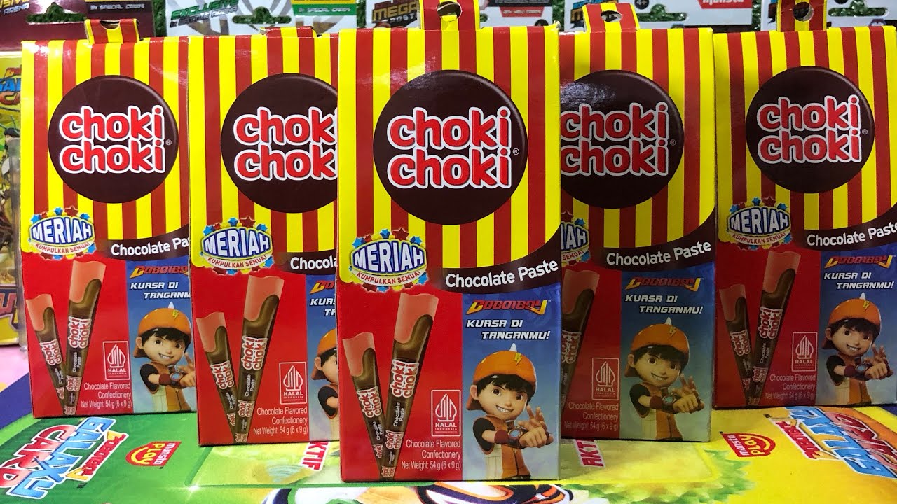 Unboxing Choki Choki boboiboy galaxy pek meriah #Boboiboy # ...