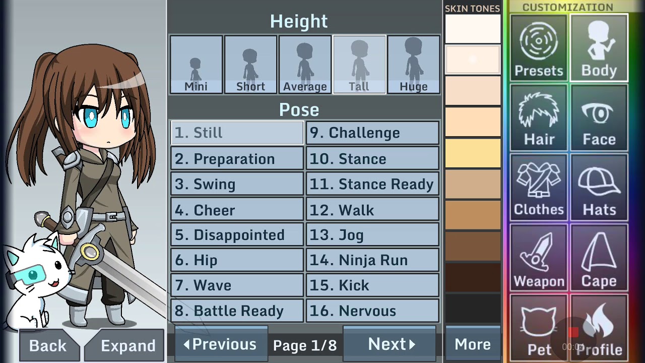 Creating a gacha studio character - YouTube