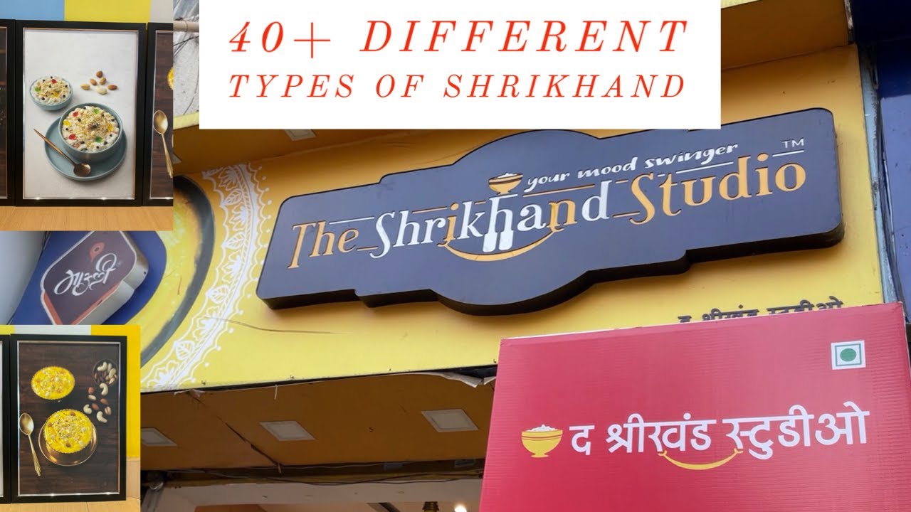 More than 40 different types of flavoured shrikhand The Shrikhand ...