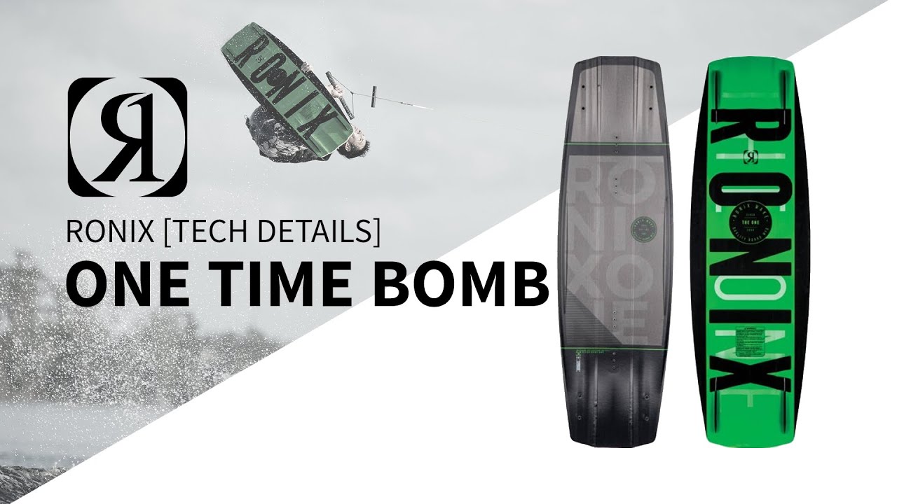 2019 Ronix One Timebomb Wakeboard Features - YouTube