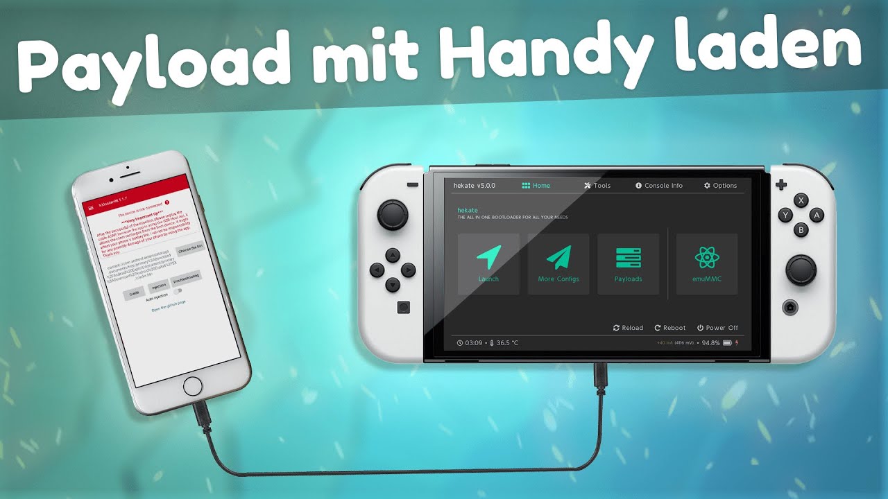 Switch Payload mit Handy laden! - YouTube