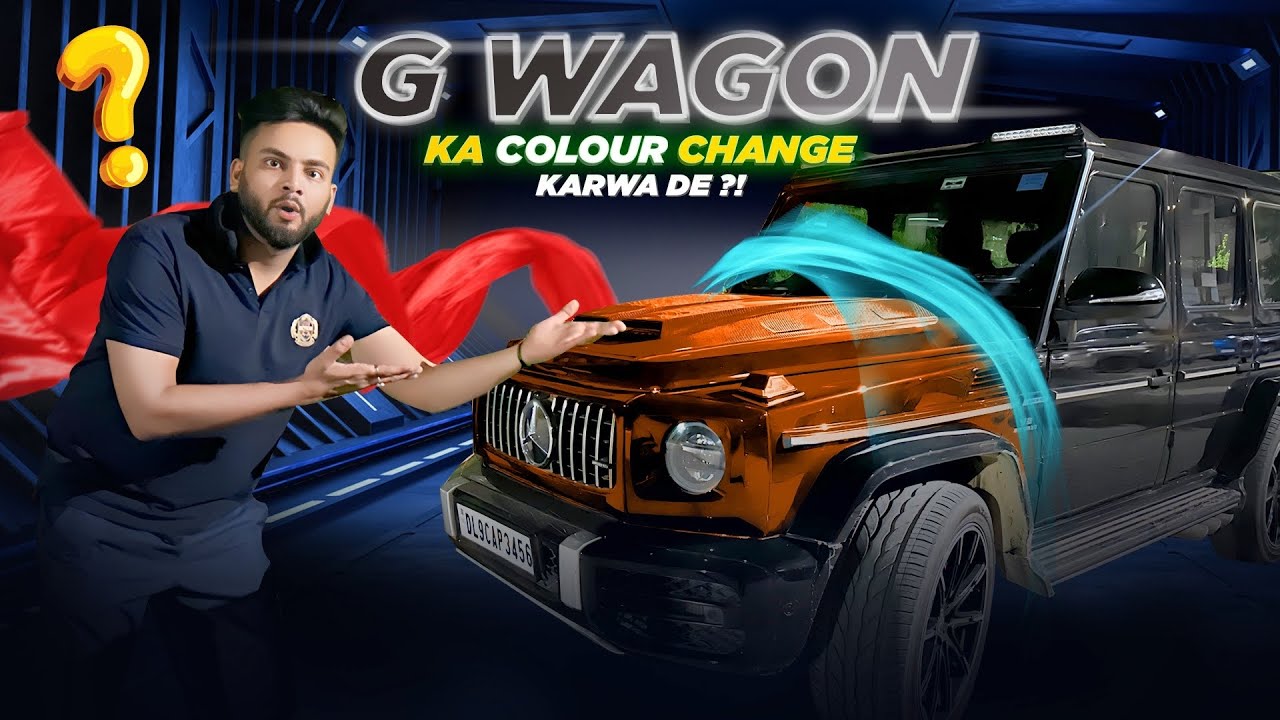 Finally Gwagon Ka Colour Change😍 Realtime YouTube Live View Counter 🔥 ...