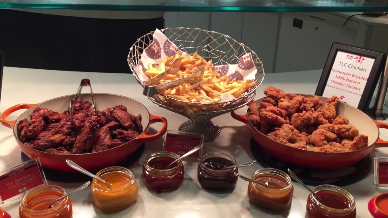 Astros show off 2020 food items - YouTube