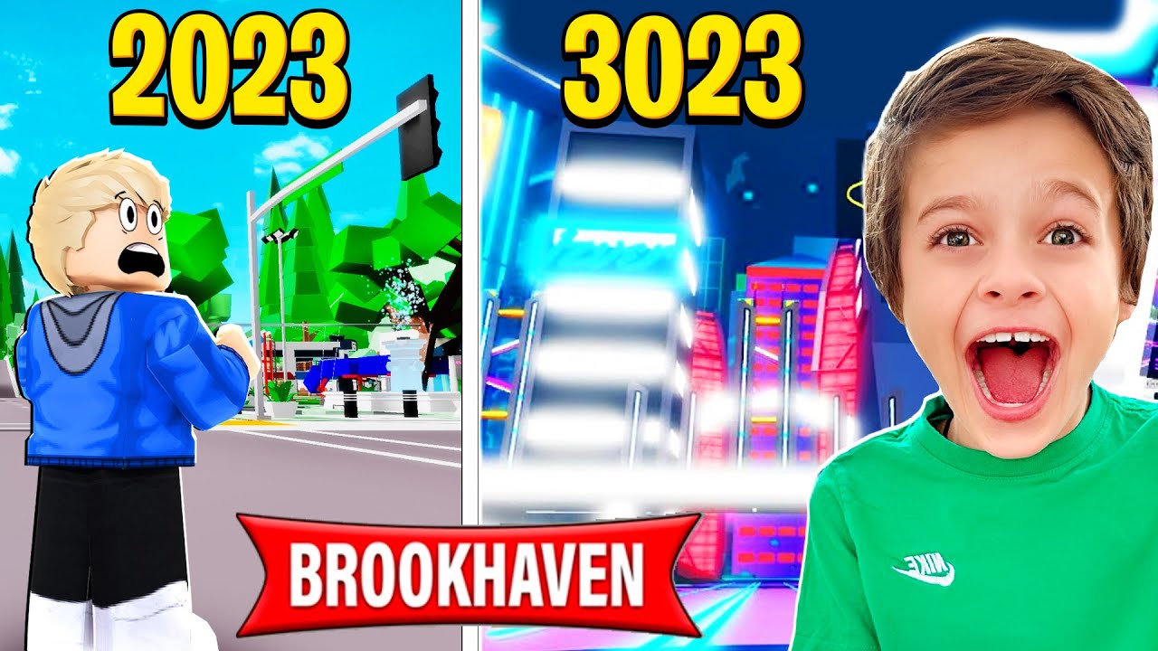 J'ai Voyagé Dans Le Futur De Brookhaven ROBLOX - YouTube