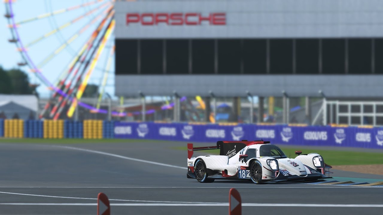 rFactor 2 | Training Session Oreca 07 @ Le Mans 24h | P1-Gaming - YouTube