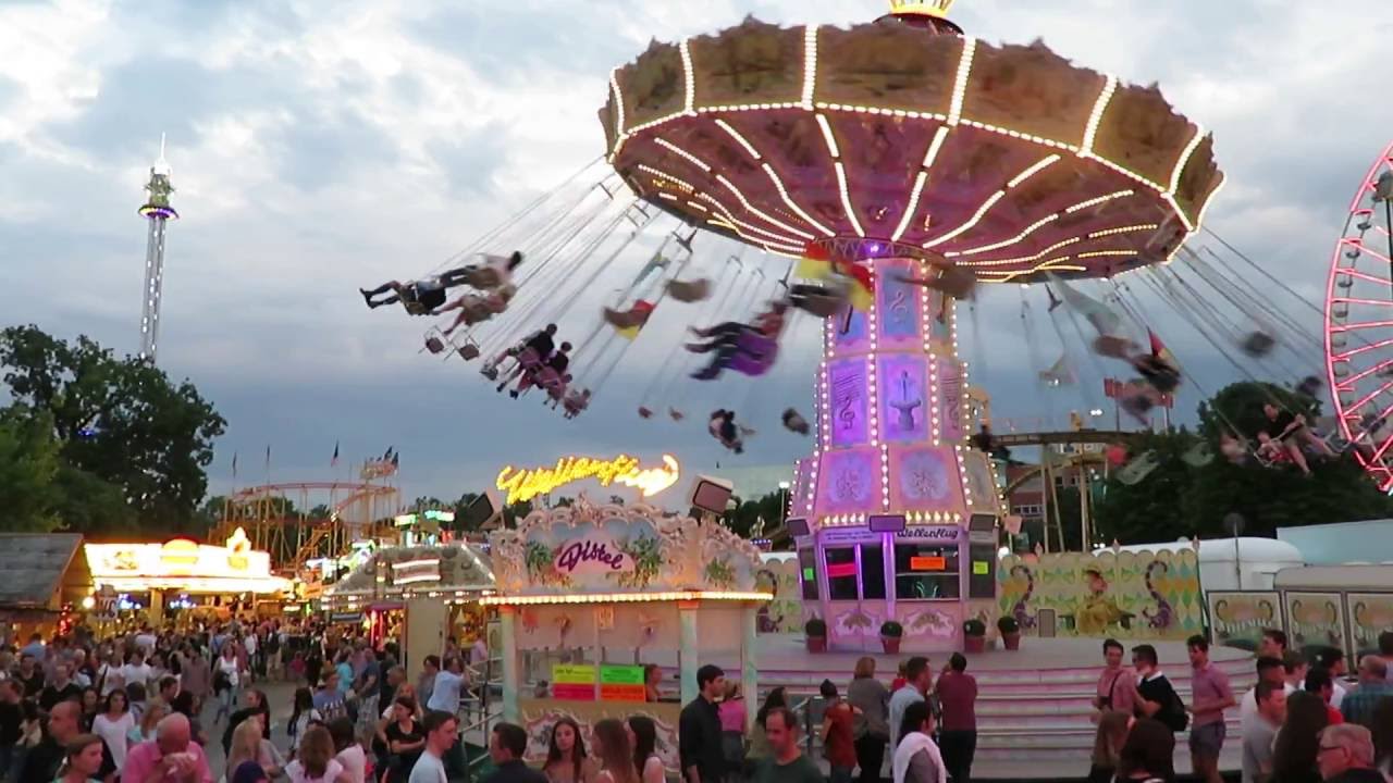 Kiliani-Volksfest Würzburg 2016 - YouTube