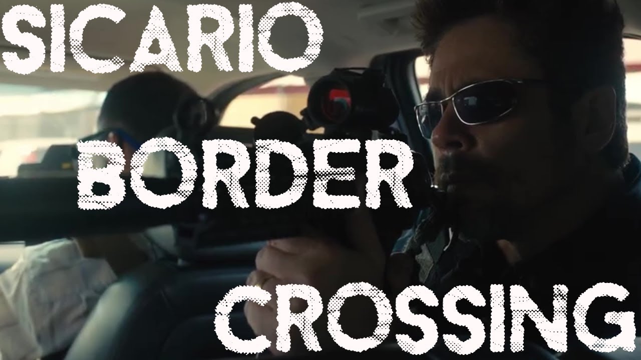 Border Crossing Sicario Scene at the Mexican Border - YouTube