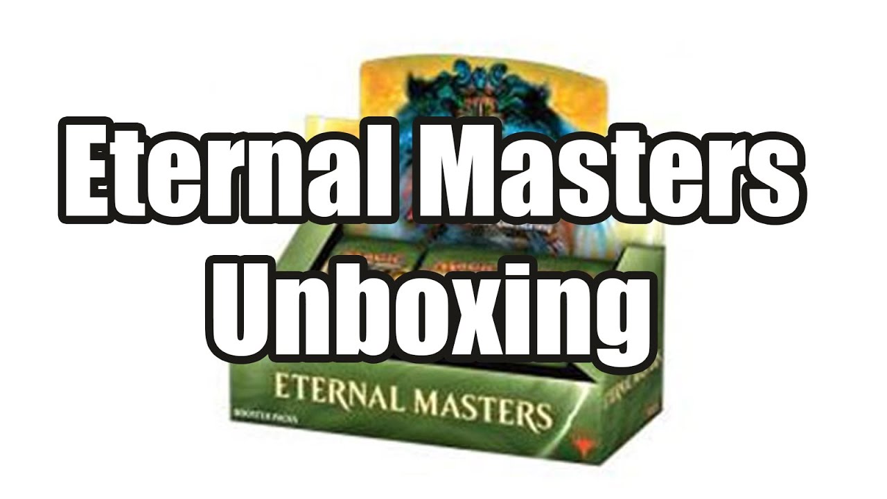 MtG - Eternal Masters Display Unboxing [Full HD] - YouTube
