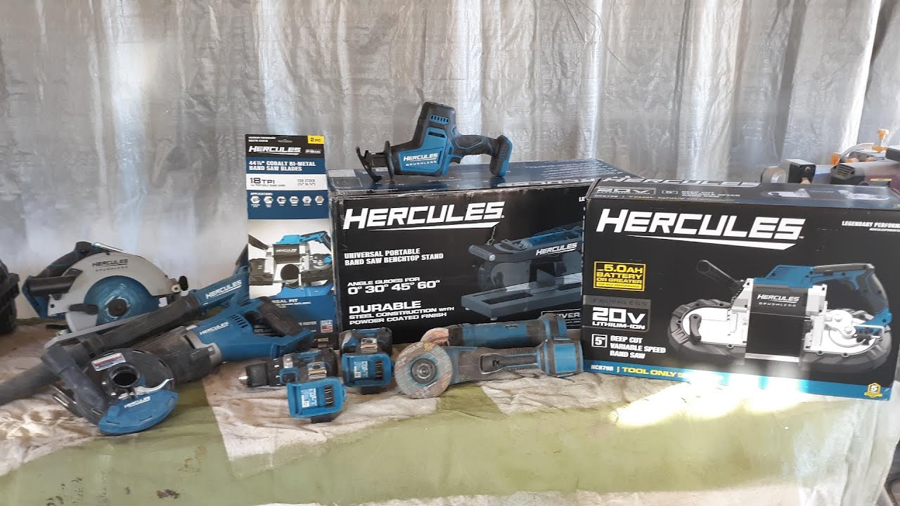 HF TOOLS - All My Hercules Tools Review: Plus A bonus New Tool Unveiling - YouTube