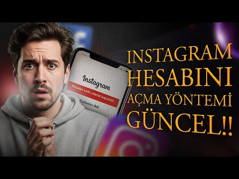 Kalıcı Kapatılan Tekrar Değerlendirilmesi Talep Edilemeyen Instagram Hesabını Açma Yöntemi Güncel