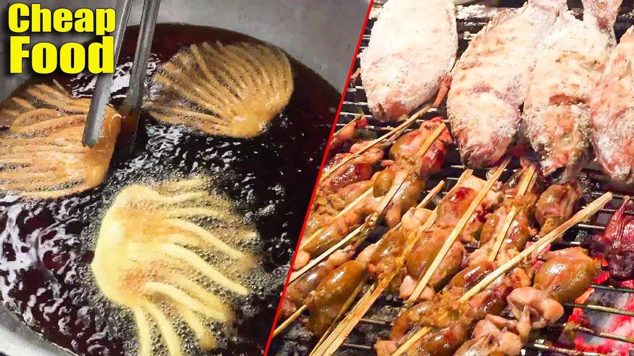 Cheap Street Food You Should Try, Asian Street Food Compilation - YouTube