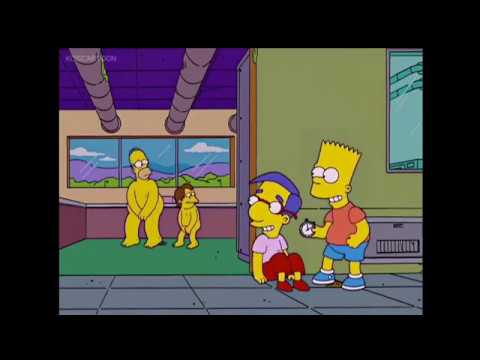 The Simpsons - Homer And Boss Gets Naked Scene ( 360p ) - YouTube