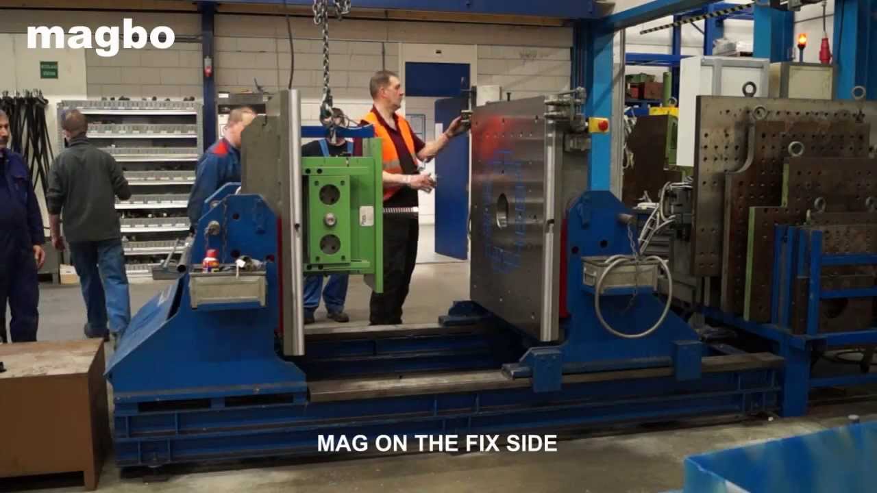 Die splitter holding dies with no clamps - YouTube