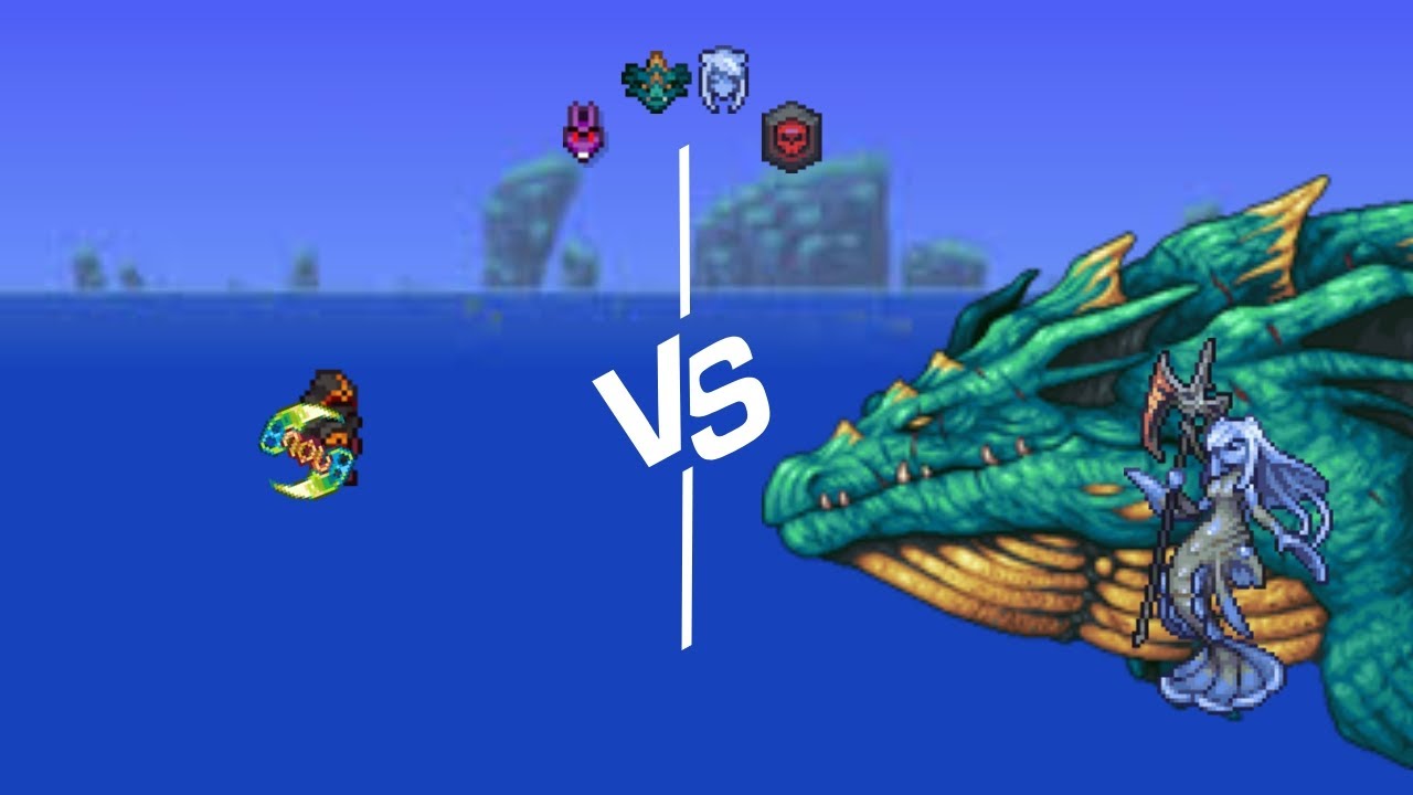 Terraria Calamity Expert Revengeance: Leviathan and Anahita - Rogue ...