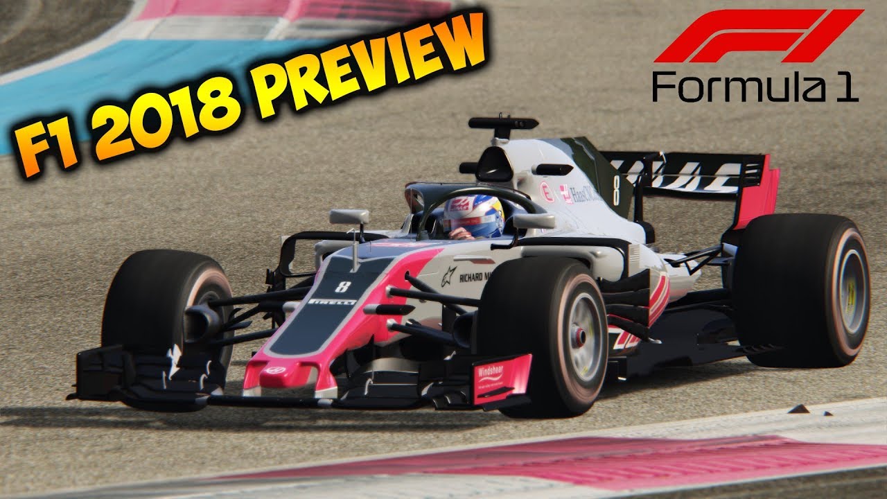 F1 2018 Preview - Haas VF-18 First Laps - YouTube