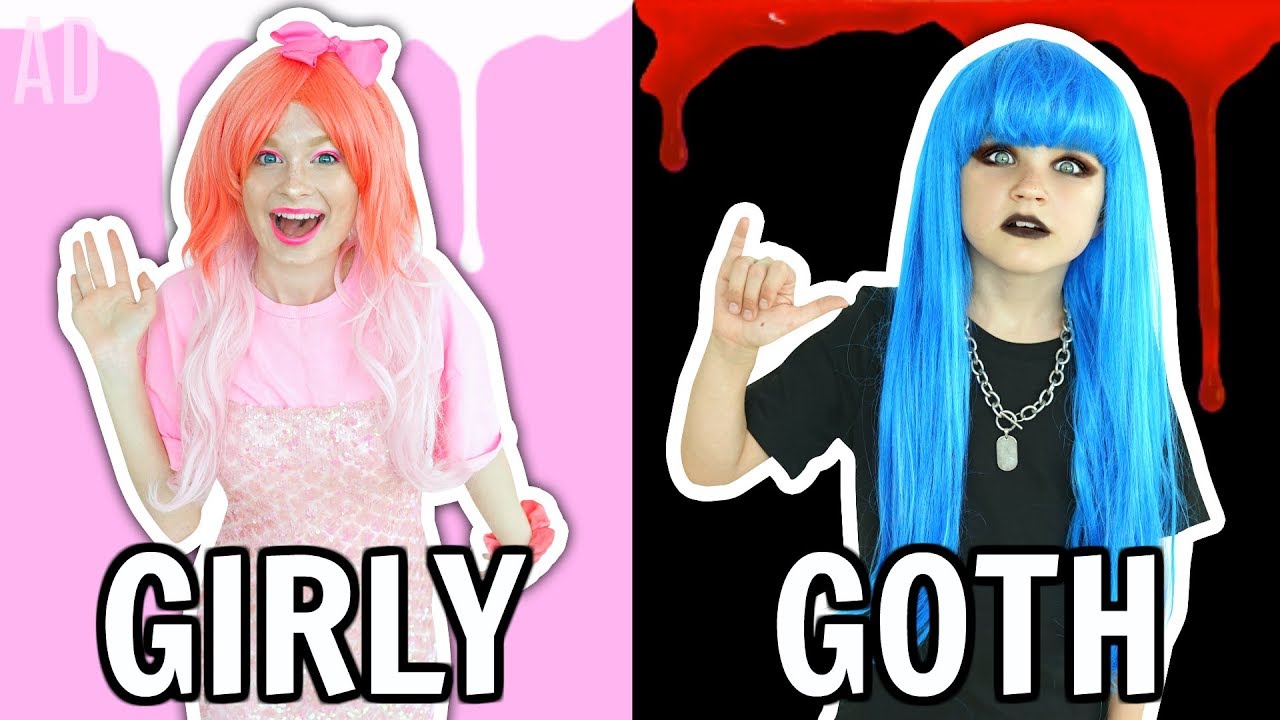 WE MADE SLIME & CHANGED OUR LOOK 4 TIMES IN 24 HOURS! | Fizz Sisters ...