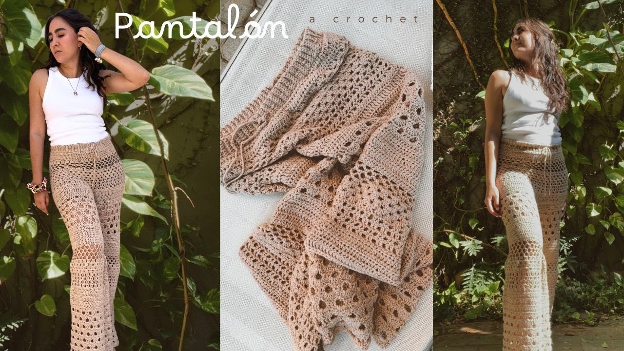 ¿Como tejer un PANTALÓN a CROCHET? / TUTORIAL paso a paso - YouTube