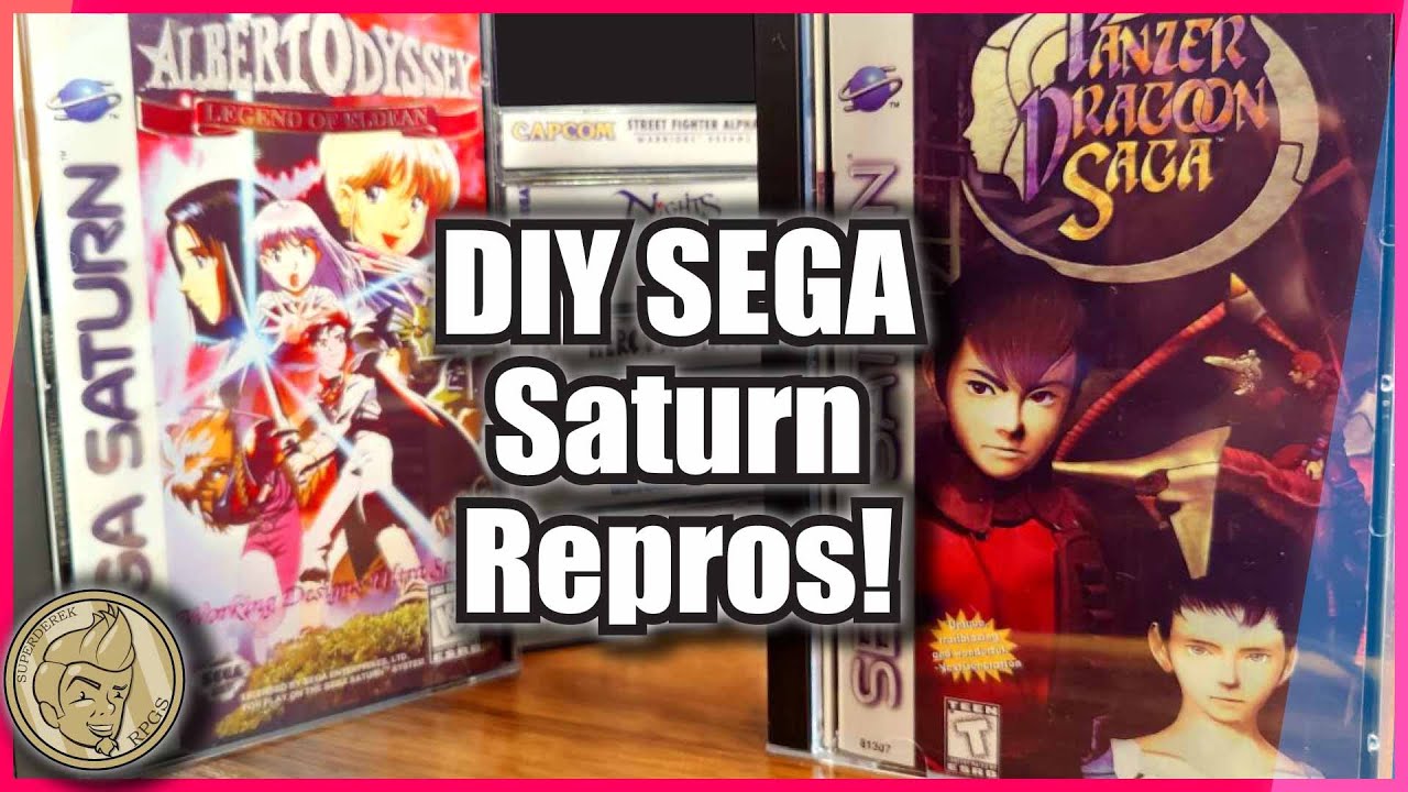 These Are Cheap, Fake, but Surprisingly Good Sega Saturn Cases! - YouTube
