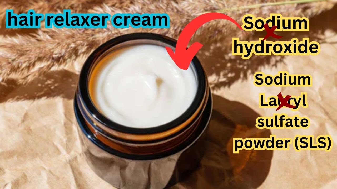 caustic and sls powder in making hair relaxer cream, will it be ...