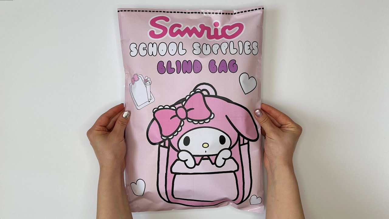paper diy 🎀 Sanrio Blind Bags Unboxing Compilation | School Supplies ...