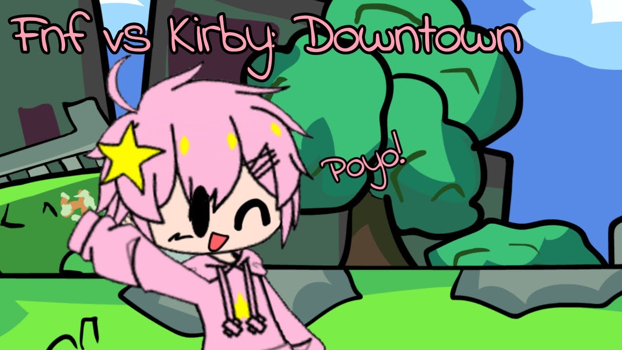 Poyo| FNF vs Kirby: Downtown| GachaxFNF - YouTube