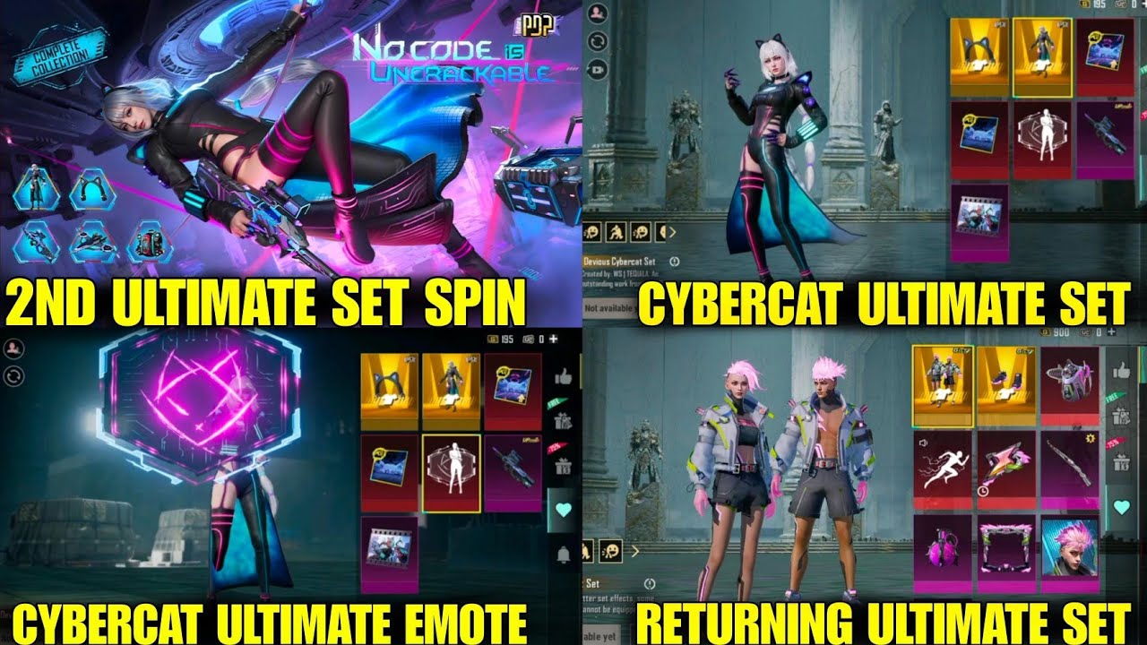 New CyberCat Ultimate Set Bgmi | Next Ultimate Set Release Date | Next ...