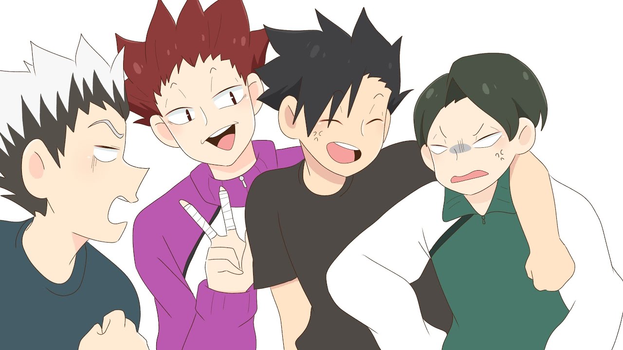 chaotic haikyuu bois team - YouTube