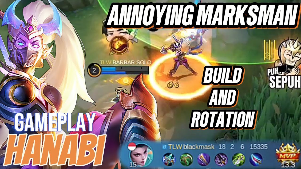 Hanabi Combo With Estes is Crazy | Gameplay Mobile Legends | #mlbb ...