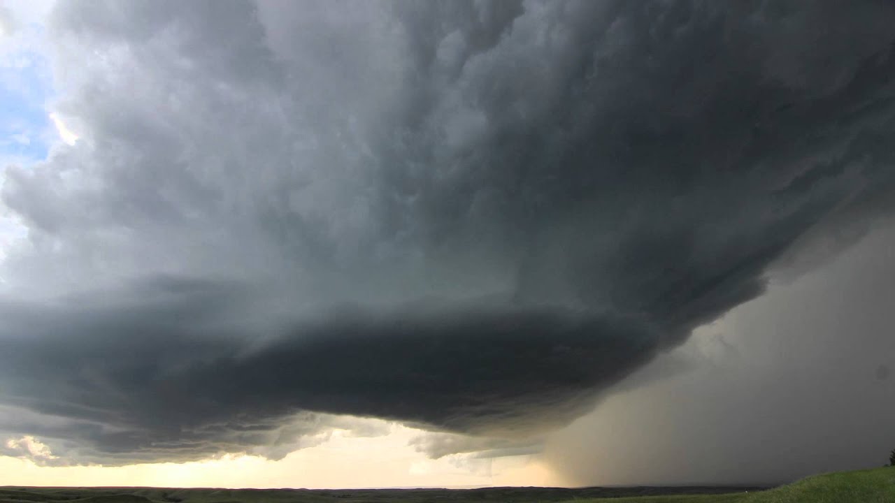6/21/2015 Tornadic Supercell Timelapse near Lodgepole, SD - YouTube