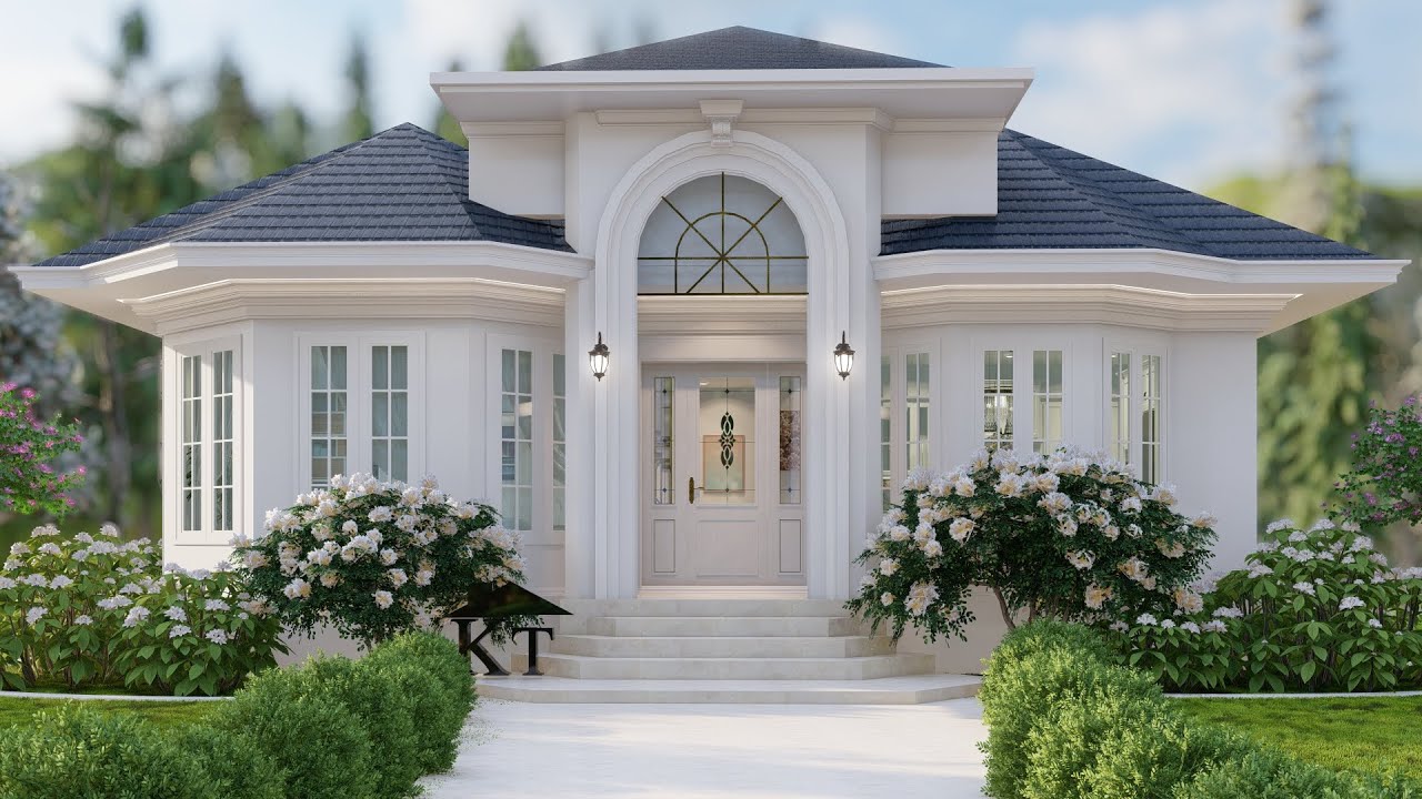 house design [12.12mx11m] 2 bedrooms /model0160 - YouTube