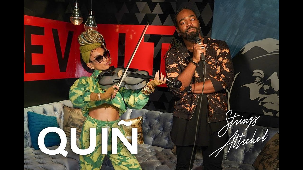 QUIÑ Sings An Acoustic Version of "Math + Lucid" & "Into You" | Strings ...