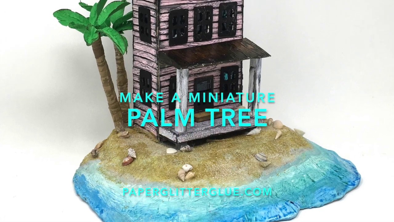 Make a Miniature Palm Tree - YouTube