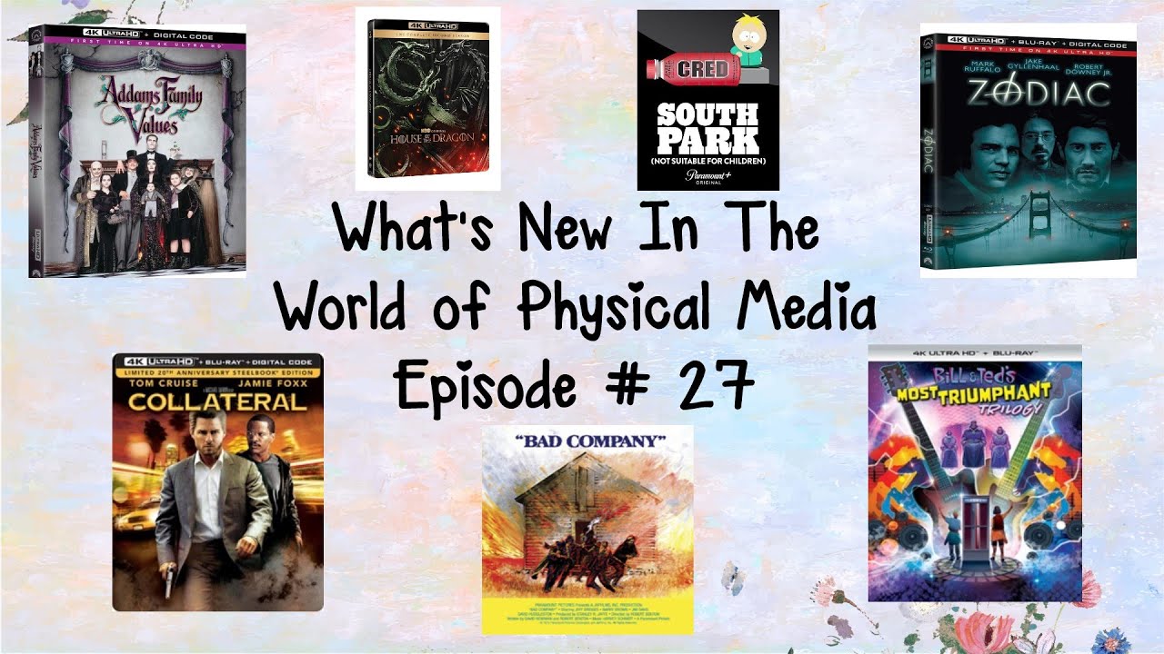 What's New In The World of Physical Media Episode #27 - YouTube