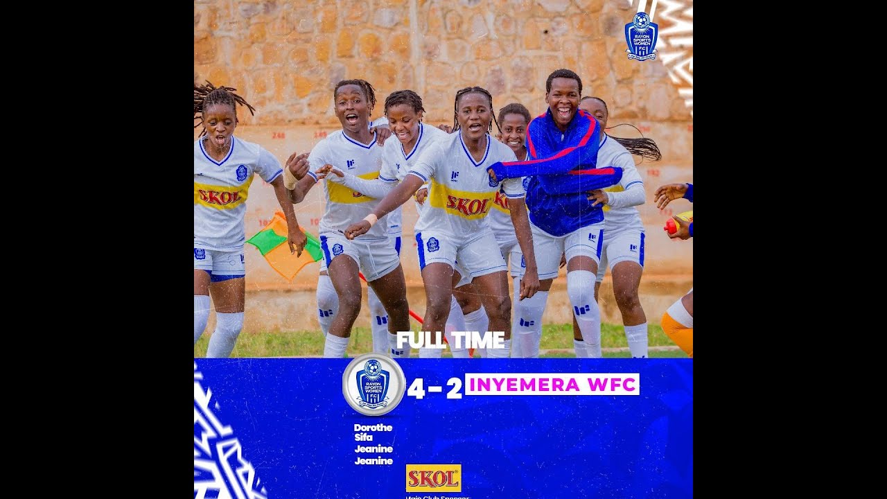 HIGHLIGHTS :Rayon Sports WFC 4-2 Inyemera WFC - YouTube