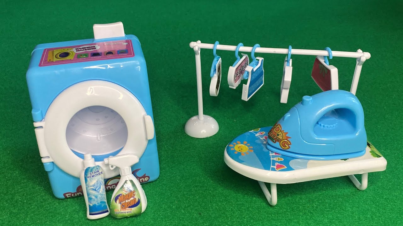 Satisfying with Unboxing Laundry Toys Playset, Toys Collection ASMR ...