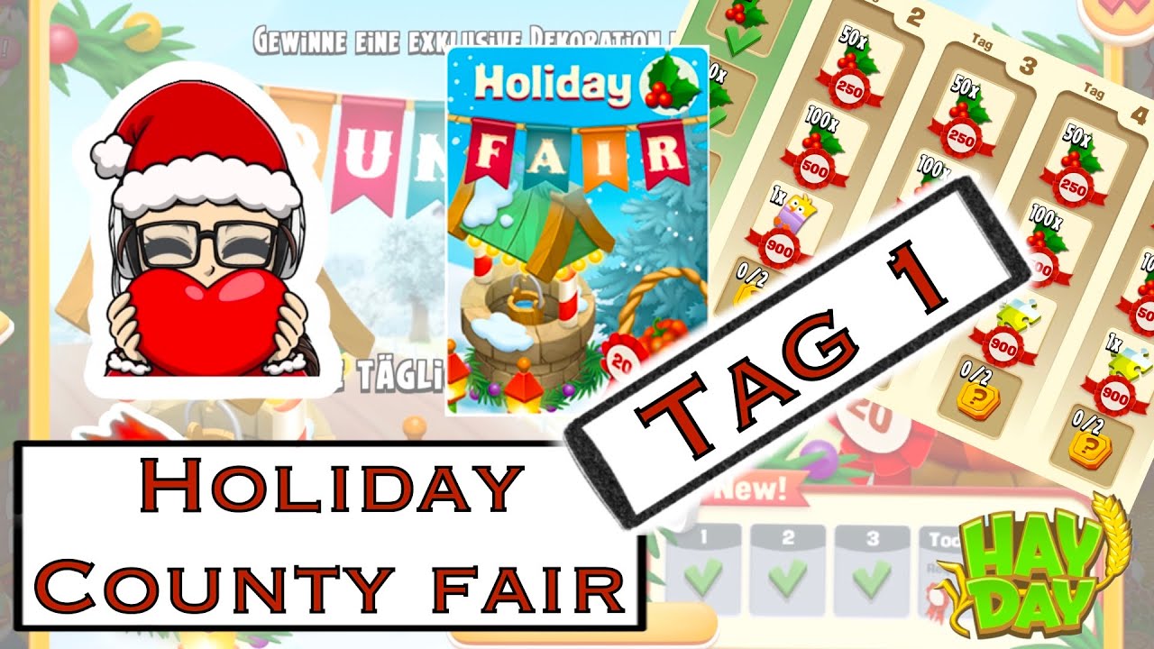 Hay Day - Holiday County Fair / Jahrmarkt Tag 1 - Wie funktioniert das ...