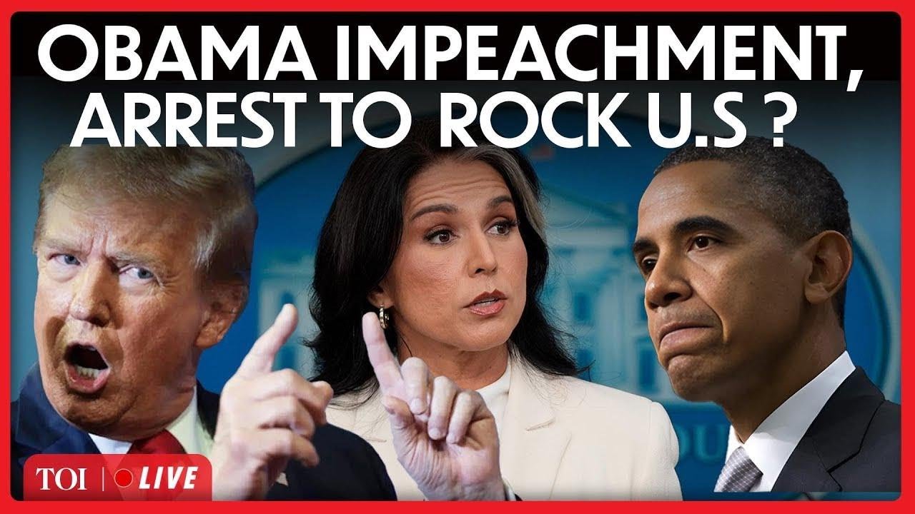 Obama Impeachment LIVE | America In Shock, Obama Arrest & Impeachment ...