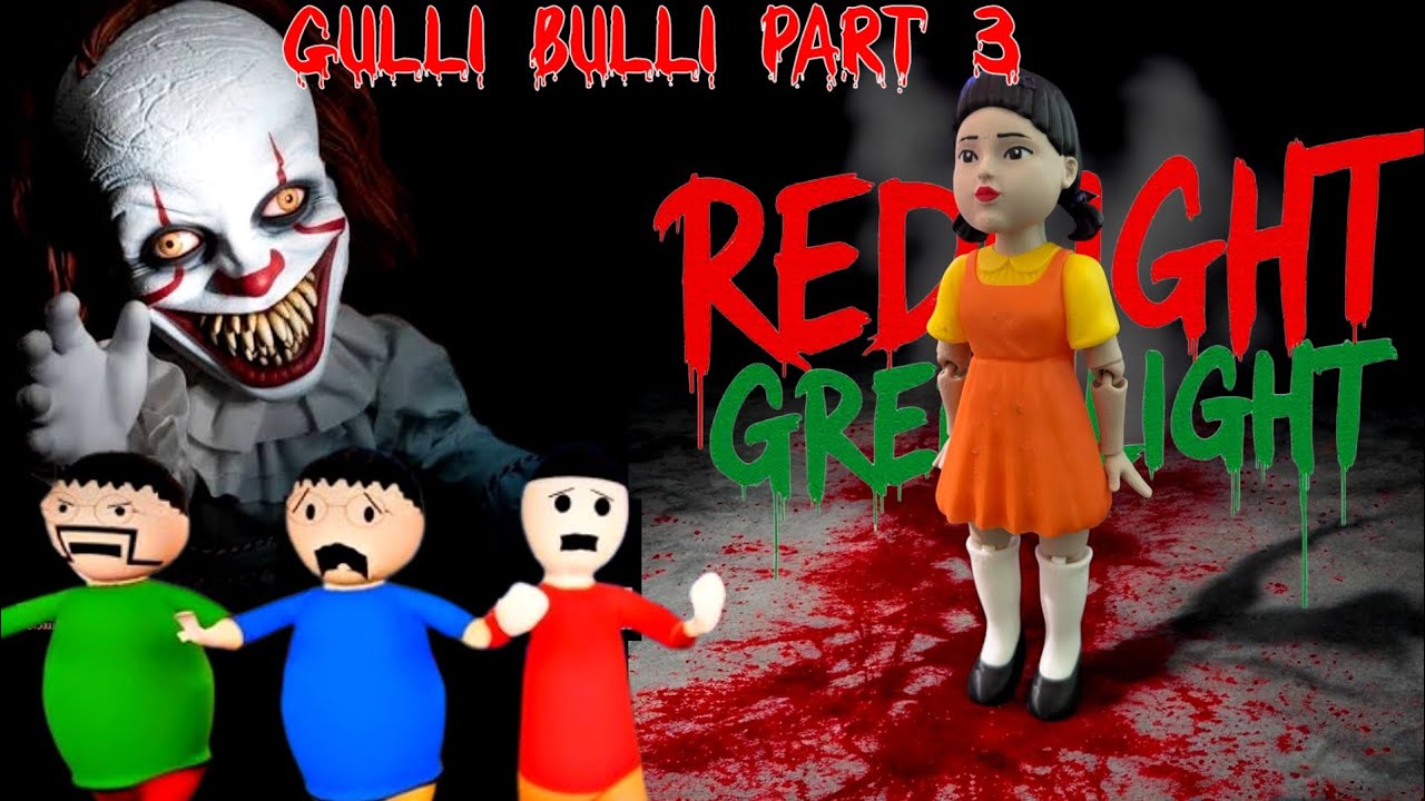 Gulli Bulli in Red Light Green Light Game Part 3 | Gulli Bulli Cartoon ...