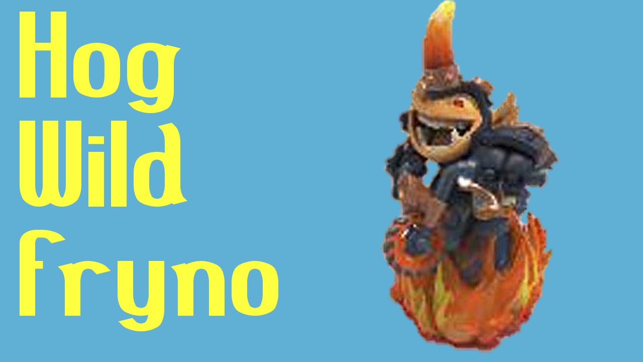 Skylanders: Trap Team - Hog Wild Fryno (Series 2) - YouTube