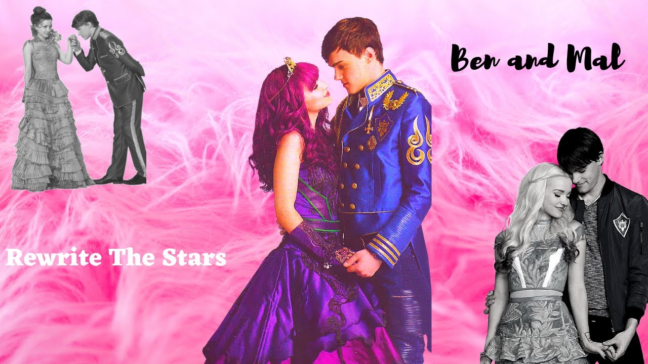 Mal and Ben| Rewrite the Stars - YouTube