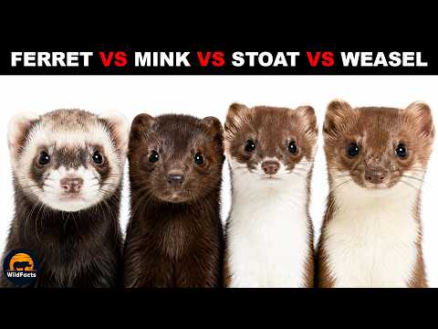 What Is The Difference Between Weasels, Stoats, Minks And Ferrets?