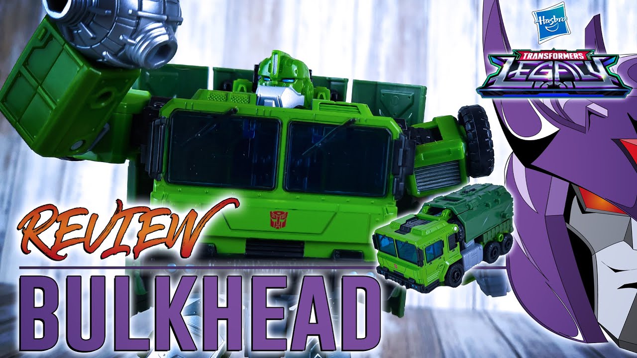 Hasbro Transformers Legacy Bulkhead Review - YouTube