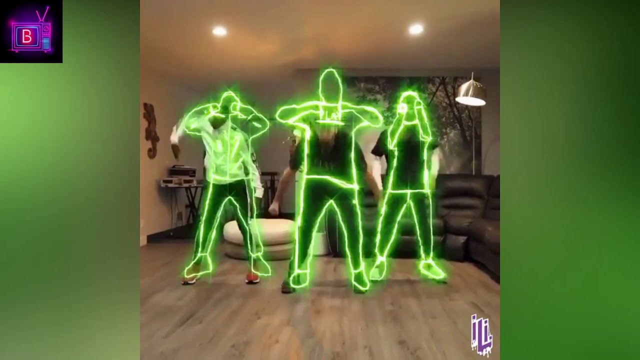 Tiktok Glowing Scribble Animation Dance Compilation 2020 - YouTube