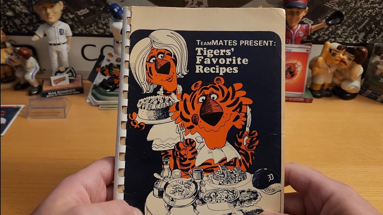 Now We're Cookin! 1974 Tigers' Favorite Recipes! - YouTube