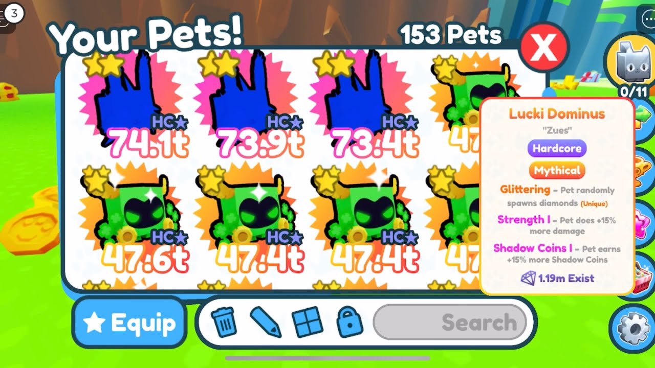 Shadow Coins?! New world next week must be Shadow World | Pet Simulator ...