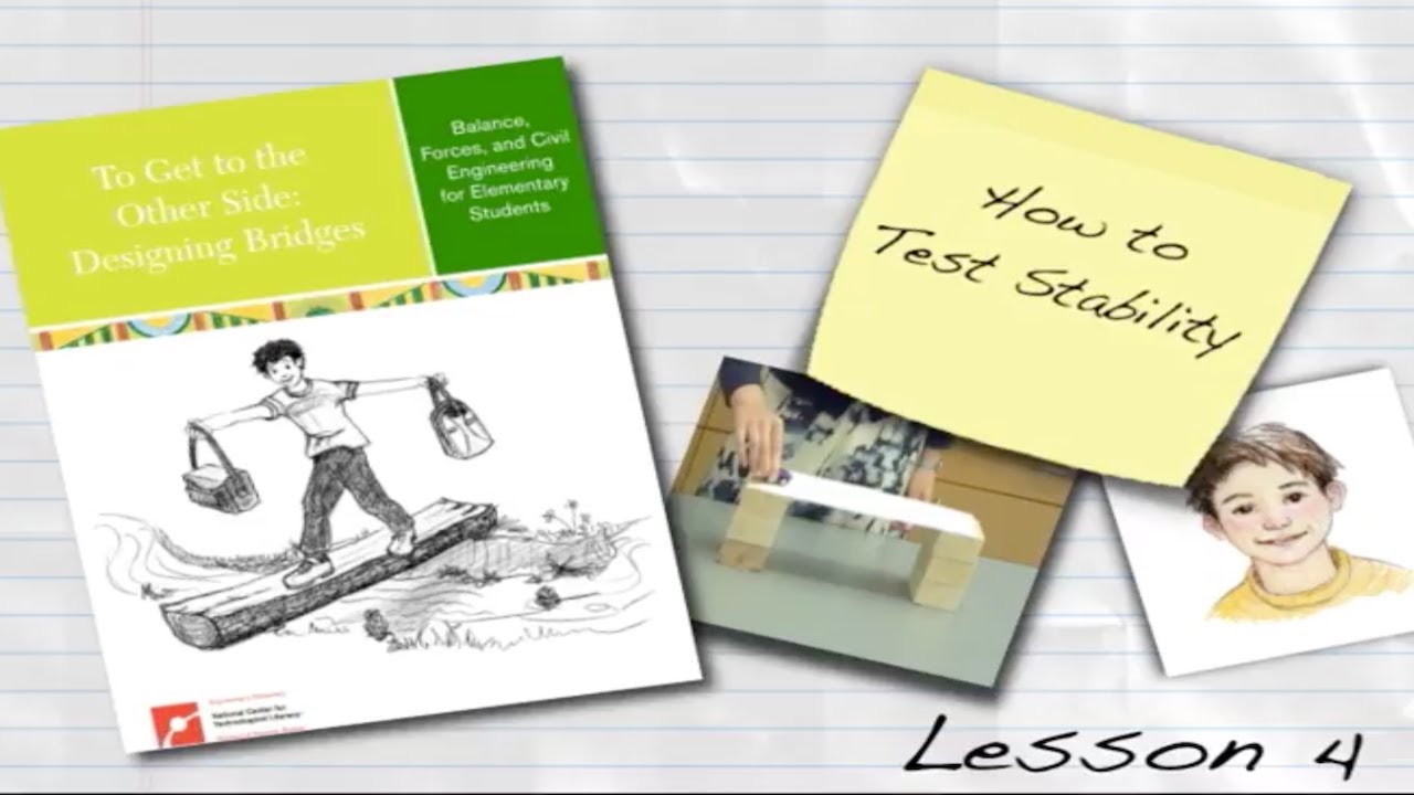 EiE How-To: Designing Bridges - How to Test Stability - YouTube