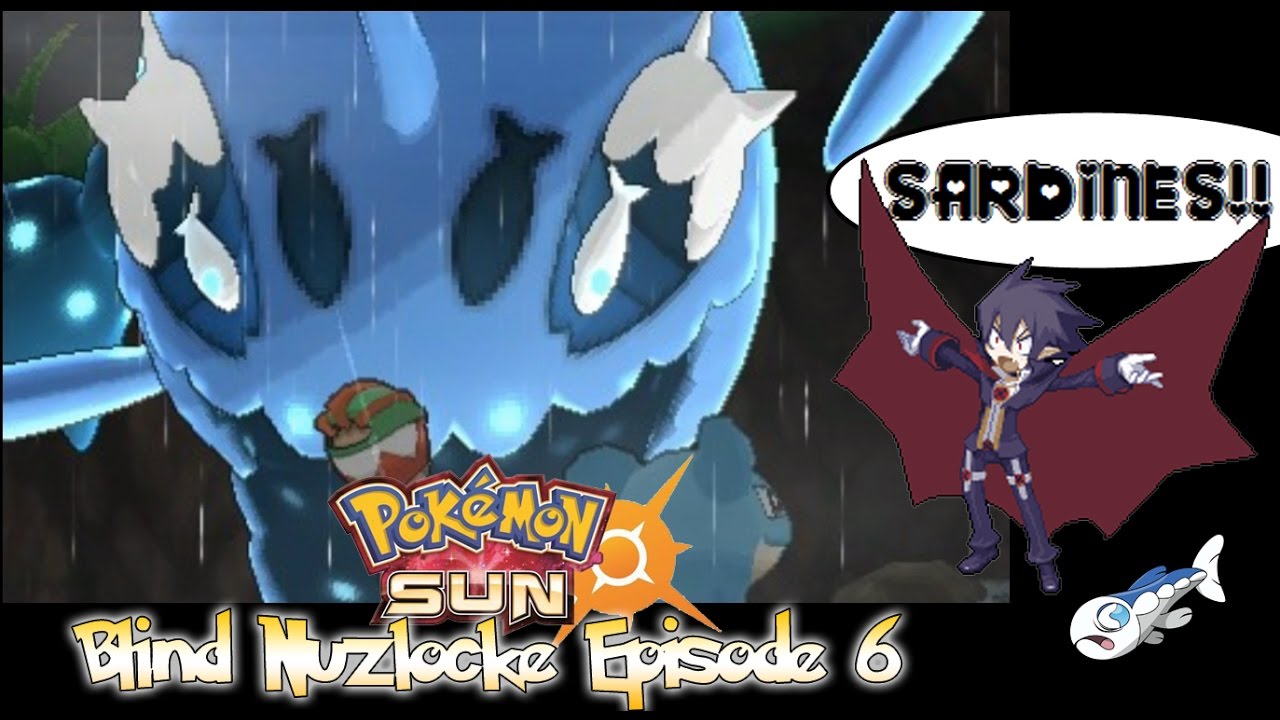 Pokemon Sun Blind Nuzlocke No Exp Share Episode 6 - Challenge of the ...