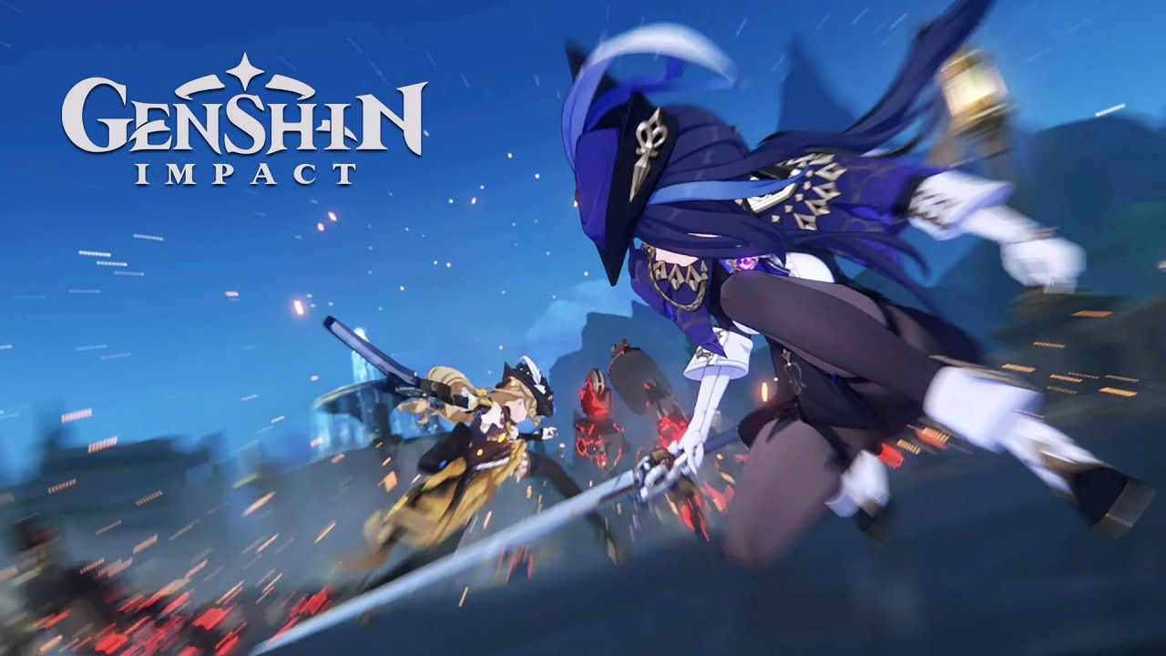 Navia & Clorinde Defend the Traveler Cutscene 4K The Gardemeks Attack ...