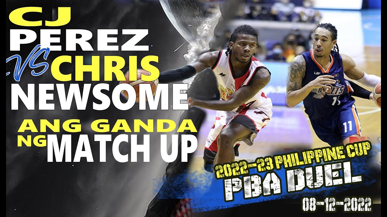 CJ Perez vs Chris Newsome full Duel Highlights | 08-12-22 | Semifinals ...